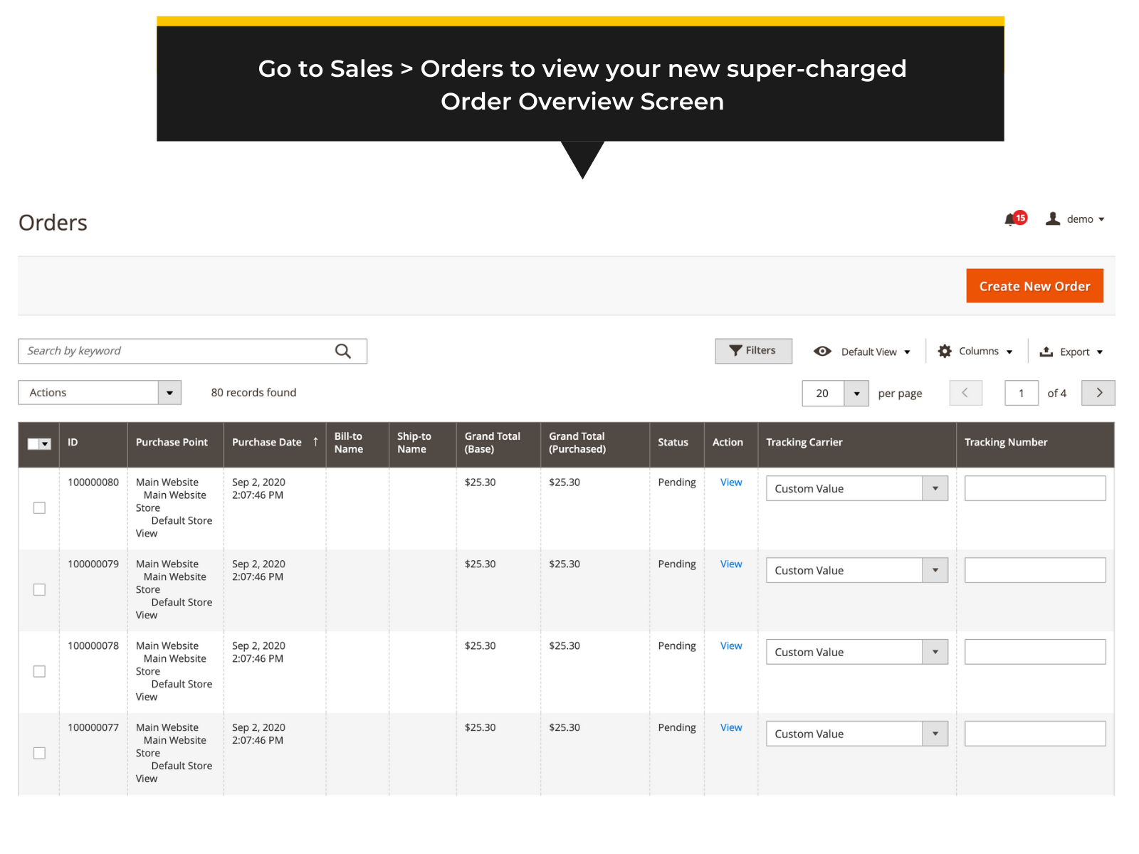 Fooman Order Manager - Mass Order Actions (Magento 2) - Fooman Extensions